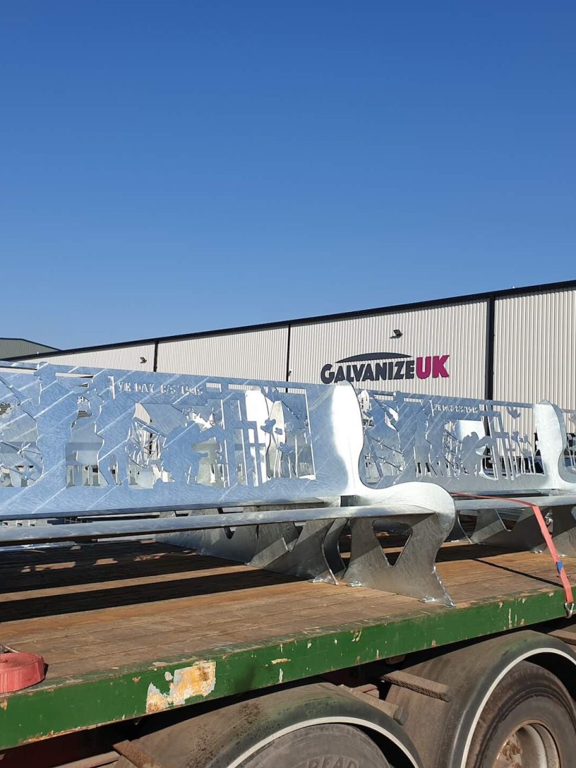 Galvanized Bespoke Bench Seating - Galvanize UK | Hot Dip Galvanizing ...